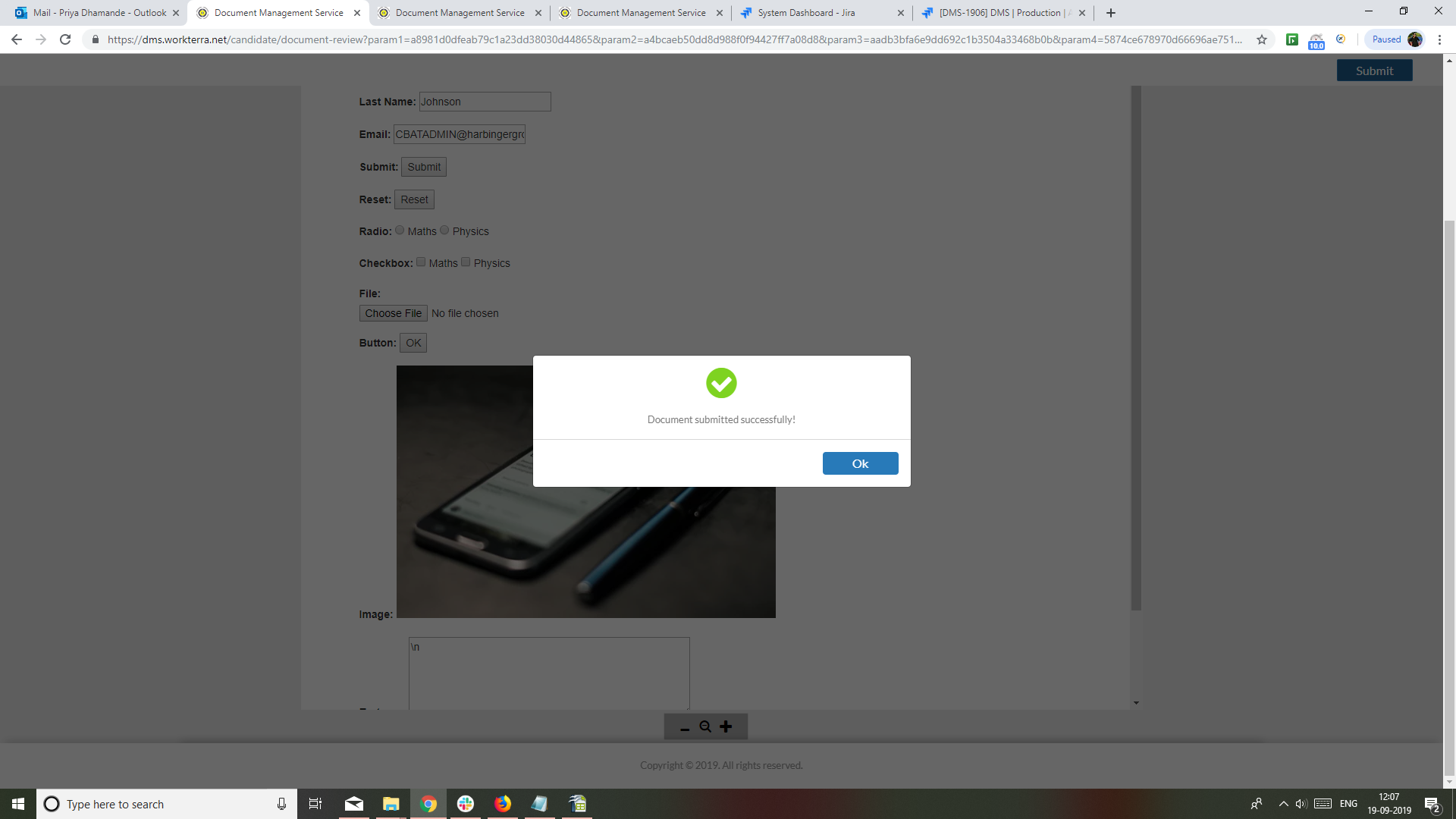 Dms 1730 Signature Update Issue In Case Of Htmltext Document